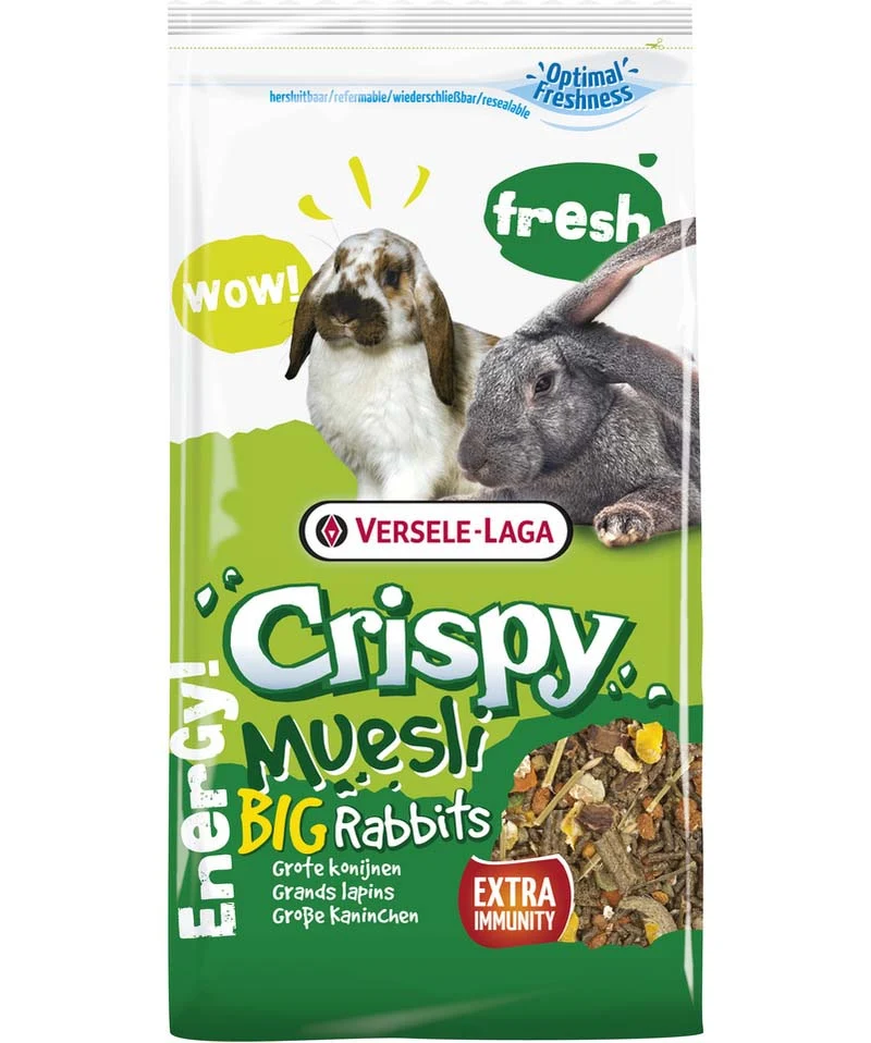 VERSELE LAGA Crispy Muesli Rabbits Big peletirana hrana za velike kuniće, 2,75kg