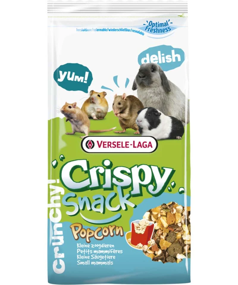 VERSELE LAGA Crispy Snack Popcorn, dopunska hrana za glodare, 650g