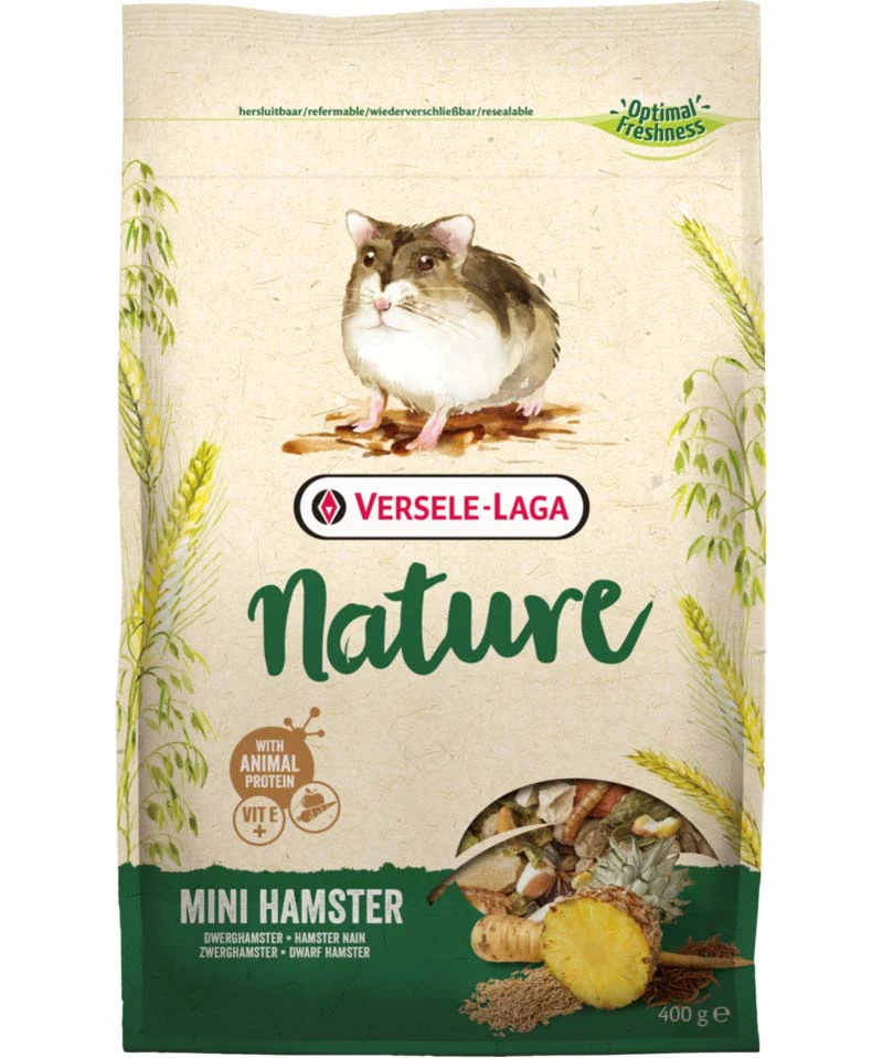VERSELE LAGA Nature Mini Hamster hrana za mlade hrčke, 400g