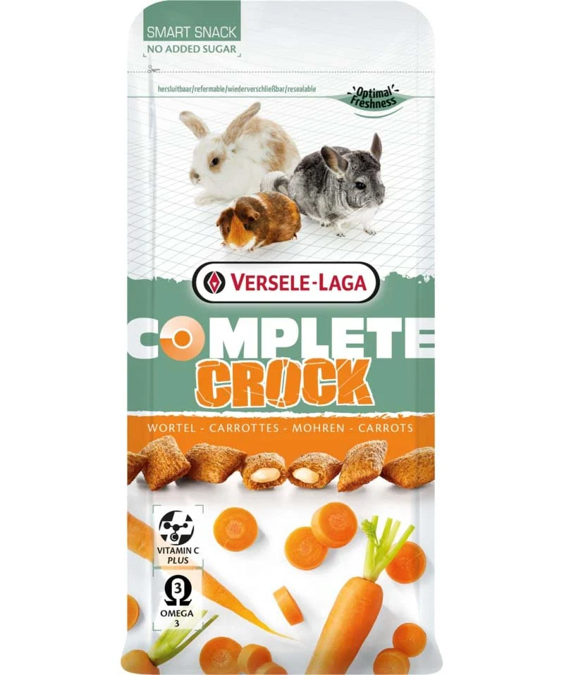 VERSELE LAGA Complete Crock za glodare, punjeni jastučići sa šargarepom, 50g