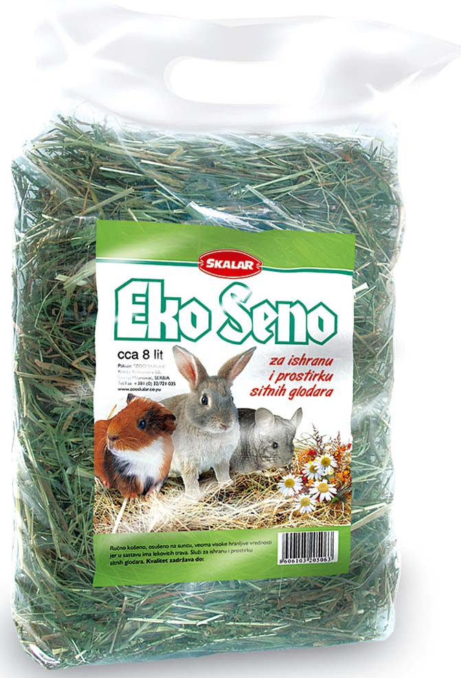 SKALAR Seno za glodare 400g/8L