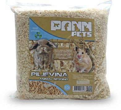 PANN PETS Piljevina za glodare Natural 400g/10L