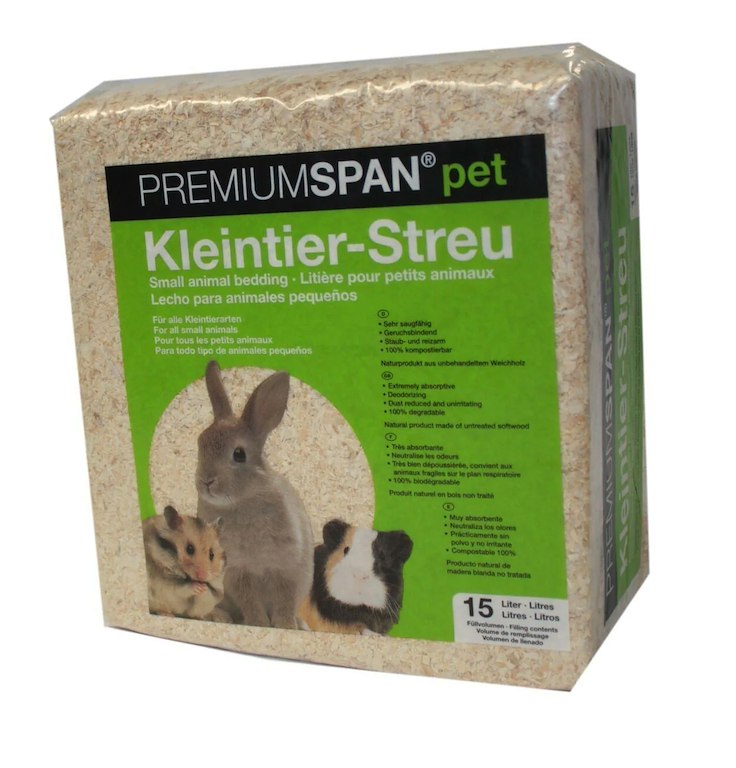 HVT PremiumSpan Presovana pilljevina 15L/1kg