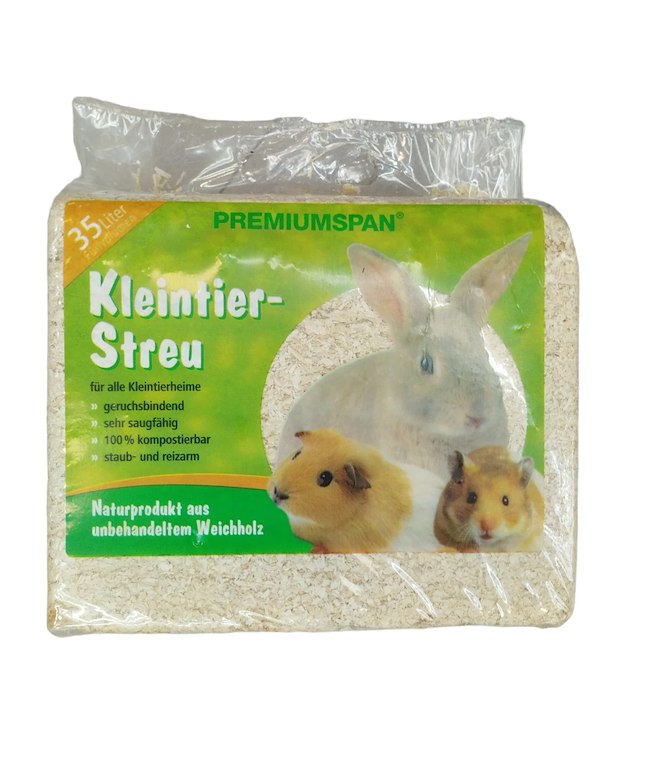 HVT PremiumSpan Piljevina za ljubimce od mekog drveta, 35L/2,5kg