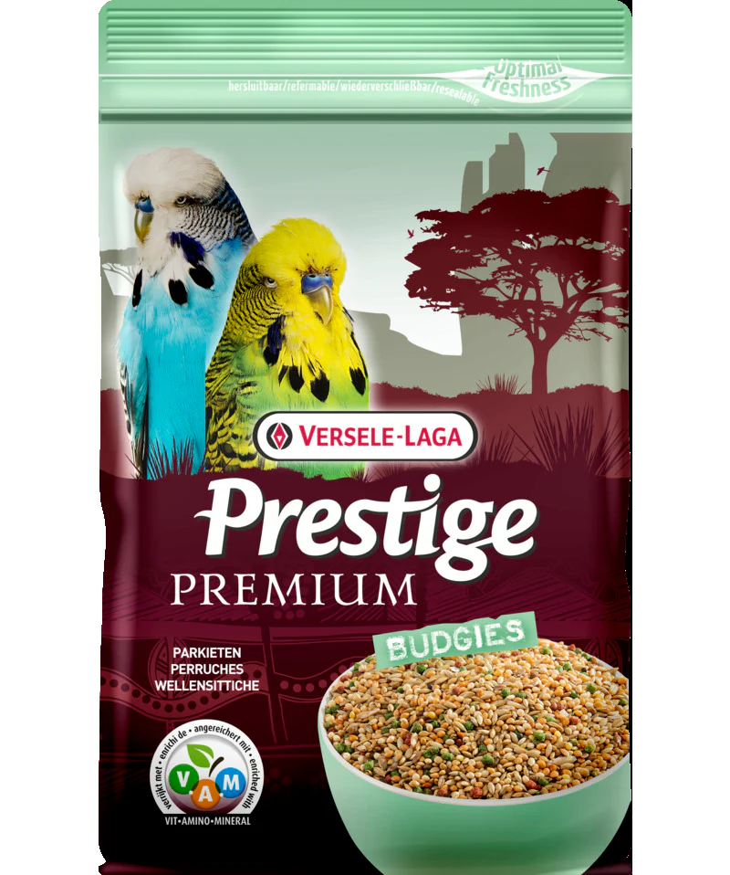 VERSELE LAGA Prestige Premium Budgies, hrana za tigrice, 800g
