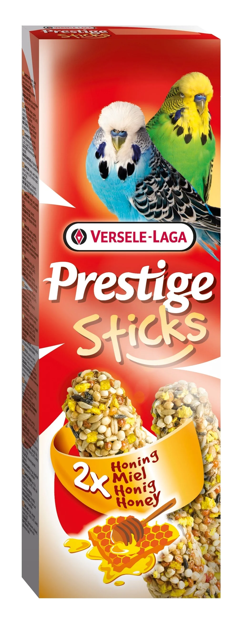 VERSELE LAGA Prestige Sticks, štapići za tigrice s medom, 2kom, 60g