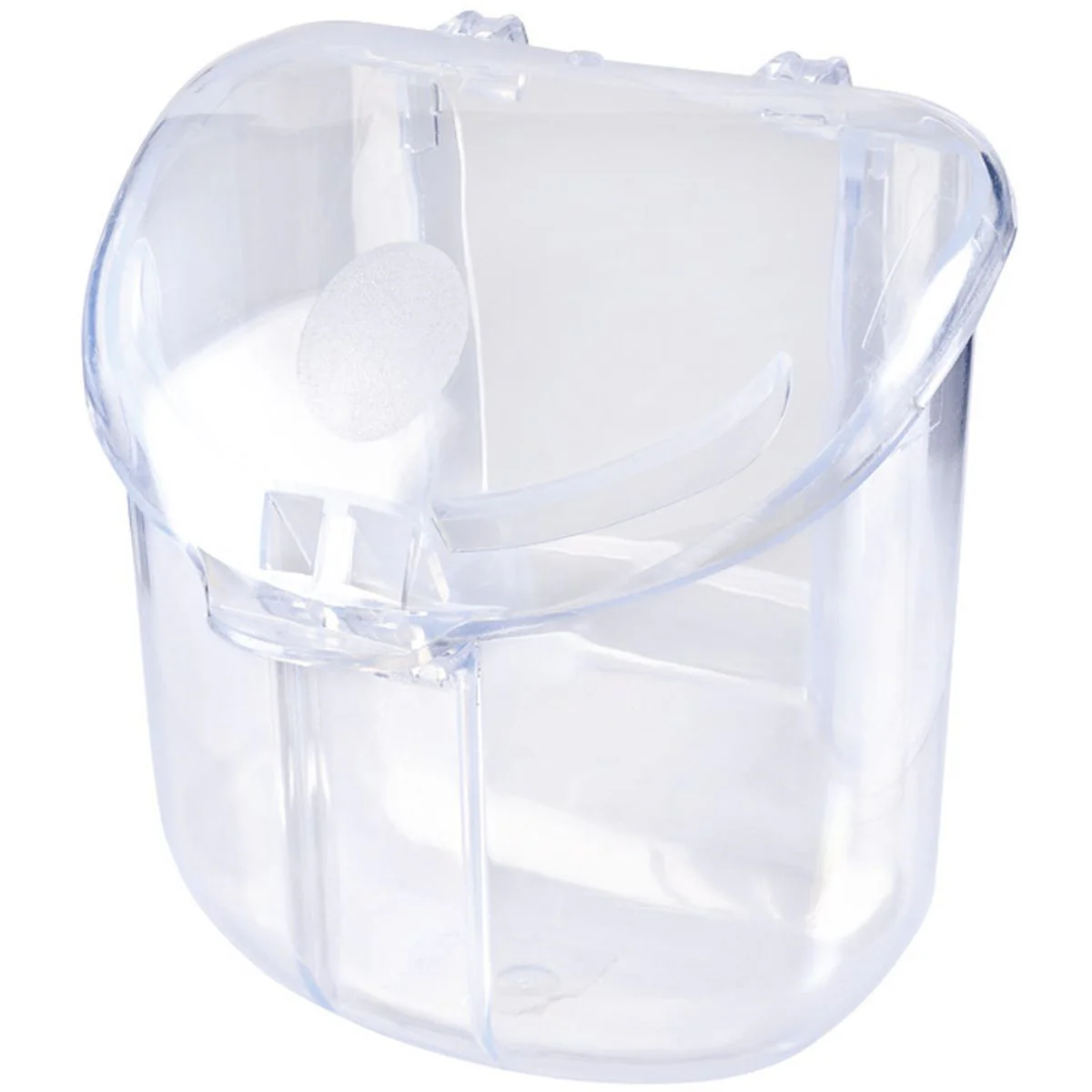 IMAC Hranilica za ptice Star plastična, Transparent 8x8,5x8,5cm