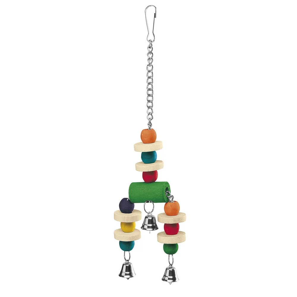 FERPLAST Igračka za ptice Parrot Visilica U, od obrađenog drveta 9x3x32cm