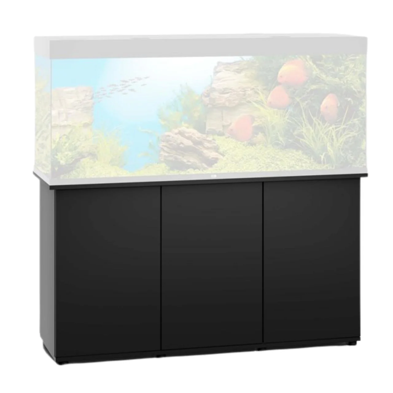 JUWEL Postolje za akvarijum Rio400 - Crno (SBX 400), 151x51x73cm
