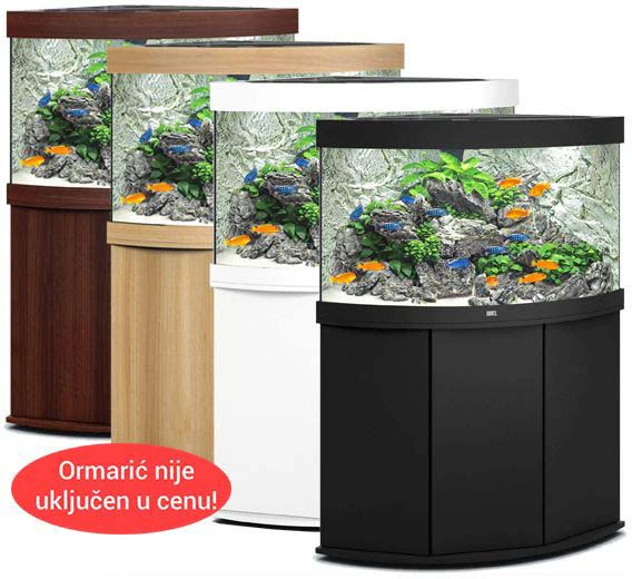 JUWEL Akvarijum komplet Trigon 190 - LED, 99x70x60cm, Beli 190L