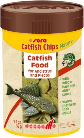 SERA Catfish Chips Nature hrana za Ancistruse i Pleco somiće 38g/100ml