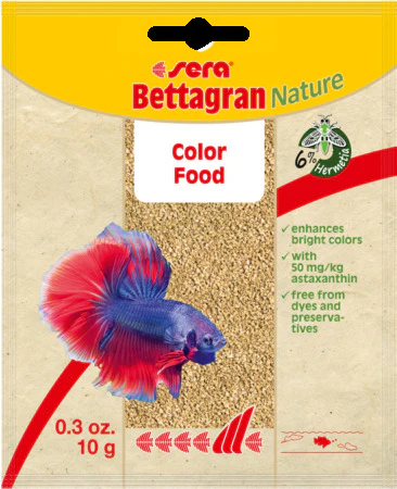 SERA Betta Gran hrana za borce sa spirulinom u granulama 10g