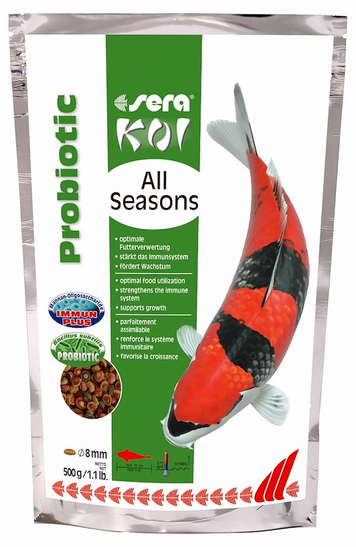 SERA Koi Probiotic All Seasons hrana za šarane 500g