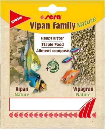 SERA Vipan Tropical Flakes Nature hrana za ukrasne ribice u listićima, kes 12g