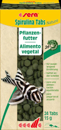 SERA Spirulina Tabs Nature hrana za ukrasne ribice u tabletama 24tbl