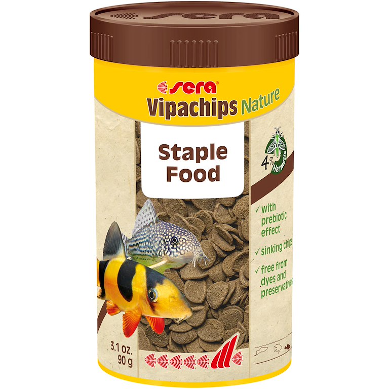 SERA Vipachips Nature hrana za ukrasne ribice u ljuspicama 90g/250ml