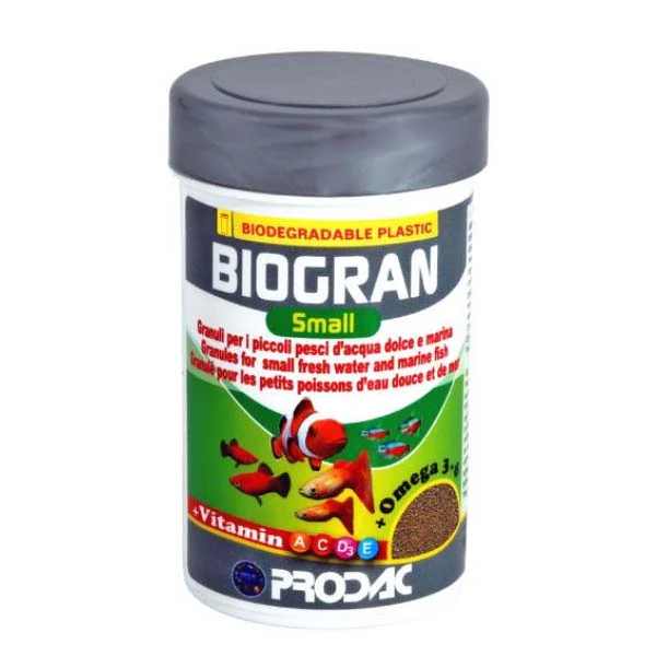 PRODAC Biogran Small, hrana za tropske ribice u granulama 45g/100ml