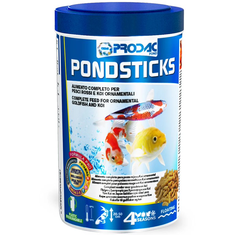 PRODAC Pondsticks, hrana za ribice u štapićima, 1200ml/160g