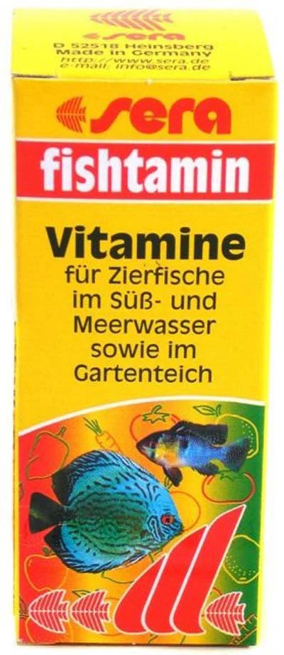 SERA Fishtamin preparat za ukrasne ribice sa multivitaminima 15ml