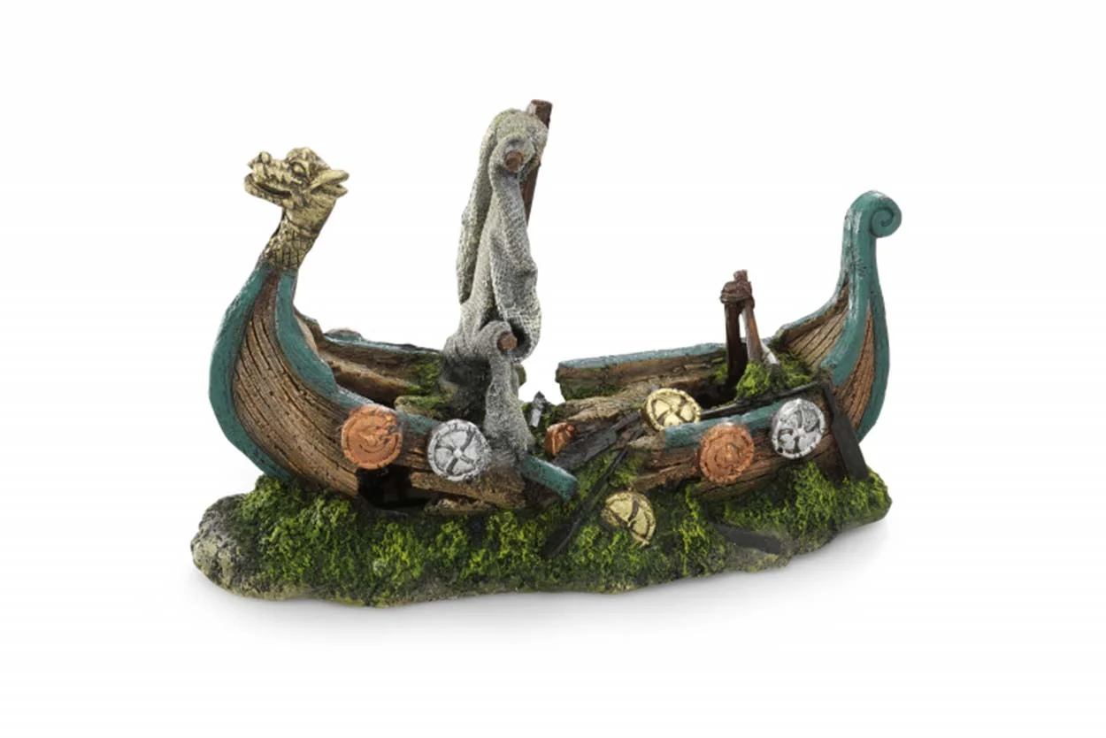 EBI Aqua D'ella Ukras za akvarijum Vikinški brod 25,5x10,5x16,5cm