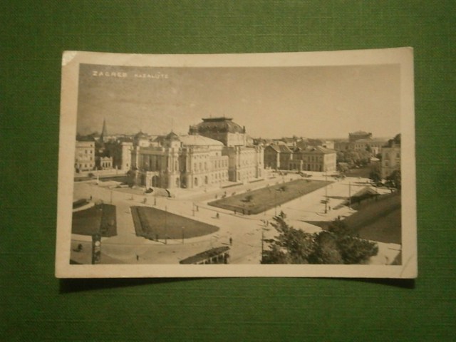ZAGREB: KAZALIŠTE PUTOVALA 1946.