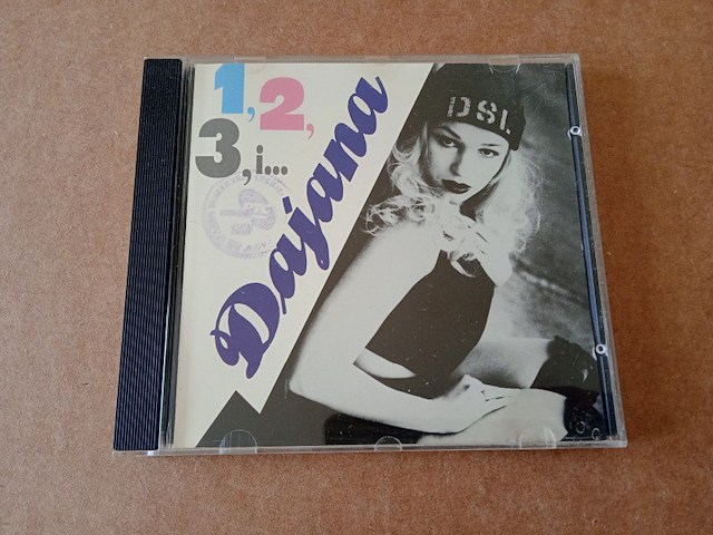 Dajana - 1, 2, 3, I..., CD Original