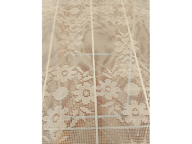 Zavesa bela 240x180