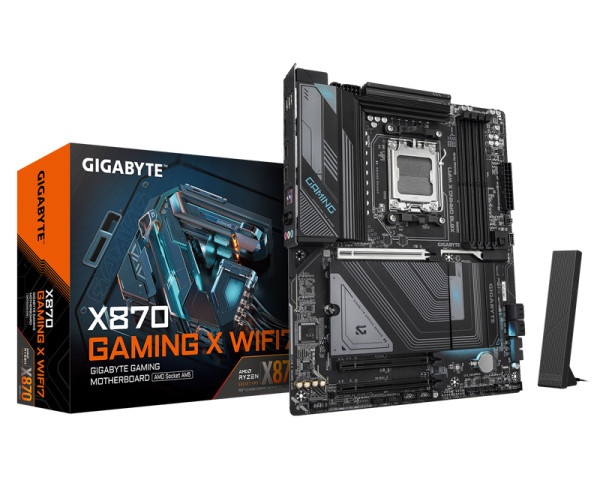 Gigabyte GIGABYTE X870 GAMING X WIFI7 1.0 matična ploča(PLO03656)
