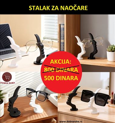 Stalak za naočare - CRNI