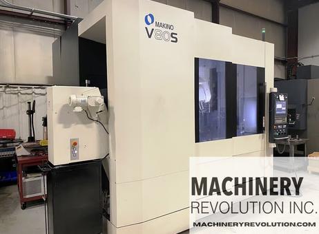 2018 Makino V80S 5-osni HSK-A63 CNC Vertikalni Obradni Centar