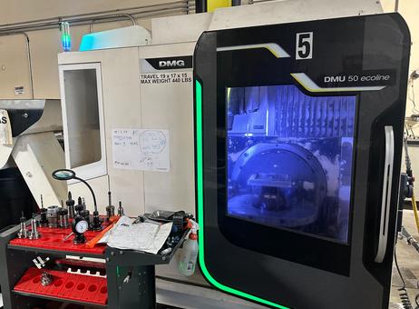 2013 DMG MORI DMU 50 ECO Line 5-osni CNC vertikalni obradni centar