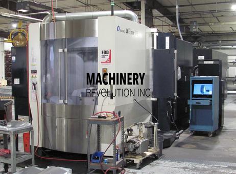 Horizontalni obradni centar Makino A61NX-5E sa 5 osa 400MM sa menjačem paleta iz 2016. godine