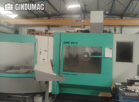 DECKEL MAHO DMC 60 U Horizontalni mašinski centar