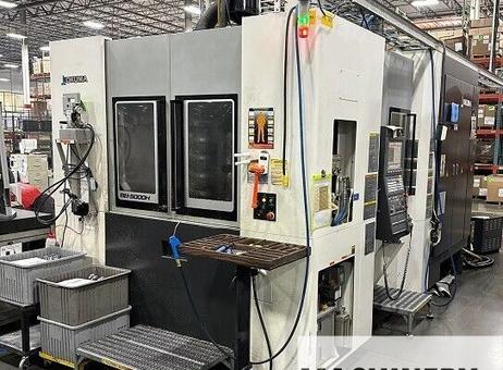 2016 OKUMA MB 5000 H CNC horizontalni centar za obradu sa 15.000 o/min / CAT-40 / Dvostruke palete / TSC / WIPS