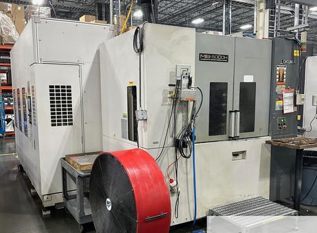 2011 OKUMA MB 5000 H CNC horizontalni obradni centar sa 15.000 RPM / CAT-40 / Duple palete / TSC / WIPS