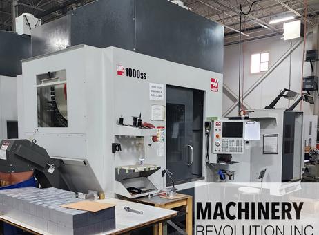 Visokobrzinski obradni centar HAAS UMC-1000SS 5-Axis 12,000 RPM / WIPS / TSC / Pallet Pool CNC Vertical Machining Center