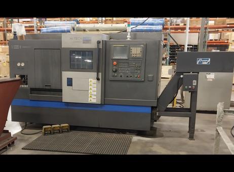 2012 HWACHEON Hi-TECH 200A CNC струг са алаткама уживо