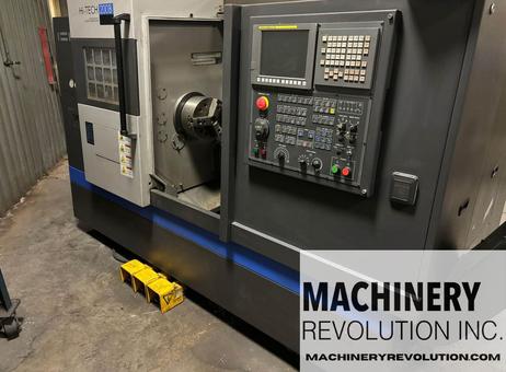 2012 HWACHEON Hi-Tech 200 B CNC токарски центар са кутијастим водилицама ***Мало сати***