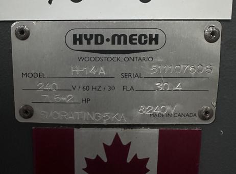 2010 HydMech Group H-14A