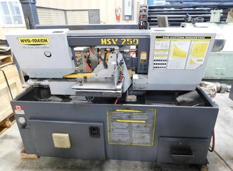 Hyd-Mech HSV250 10" x 10" Horizontalna automatska tračna testera