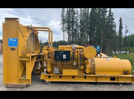 Caterpillar 3512B 600V 60Hz генератори.