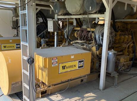 Caterpillar 3512B генератори 600V 60Hz
