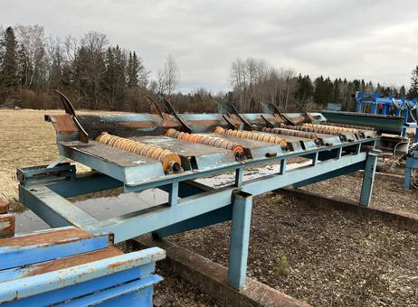 Transporter Roller Conveyor Roll even end conveyor