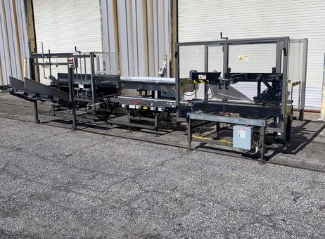 Mašina za pakovanje u kartone Combi Packaging E3500 (case erector) &amp; TBS100FC (case sealer)