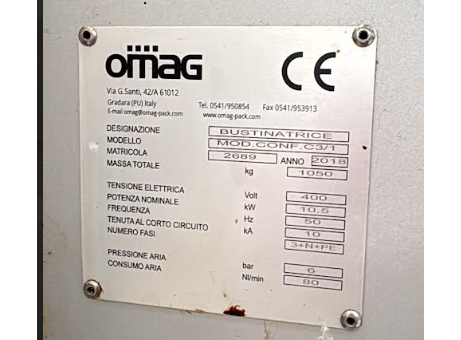 Omag mašina za doziranje, pakovanje od 3/1
