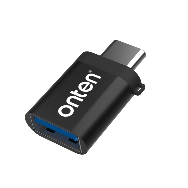 ADAPTER ONTEN USB-A ŽENSKI NA USB-C MUŠKI 3.0 OTN9130T AD96 CRNI *MD *SR