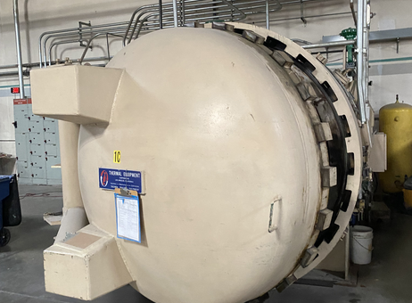 1990 Thermal Equipment Corporation Аутоклав 6' x 6' са модерним 2020 Tarrico дигиталним контролама