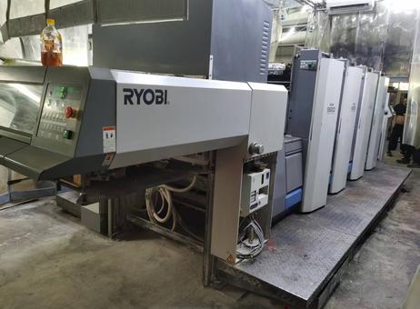 2010 Ryobi 924 офсет машина за штампање у четири боје