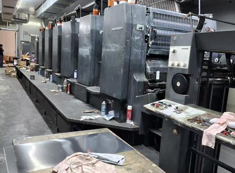 1996 Heidelberg CD102-6+LX са УВ шестобојном офсет машином за штампу