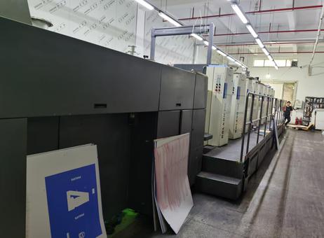 2011 HiPrint ROLAND 708-3B LV офсет машина за штампу са осам боја
